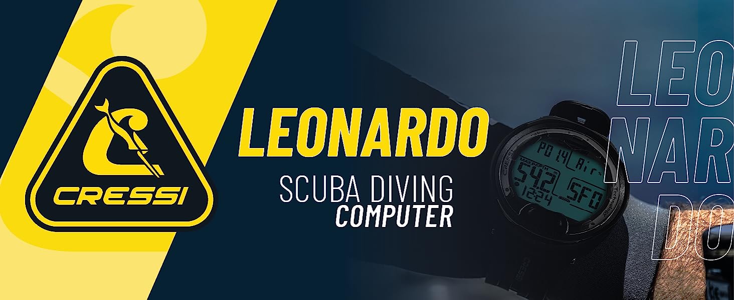 Cressi Leonardo Dive Computer | Dive with Confidence